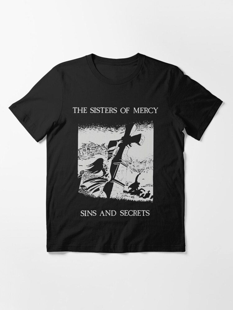 "Best Merch Of The Sisters Of Mercy Music Legends" Essential T-Shirt ...