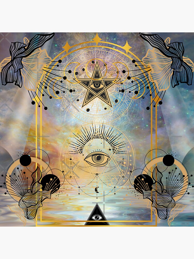 "Higher Dimensions " Sticker for Sale by MissKatts | Redbubble