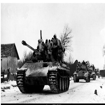 "WW2 - Panther Tank - Eastern Front - 1940's" Poster for Sale by ...