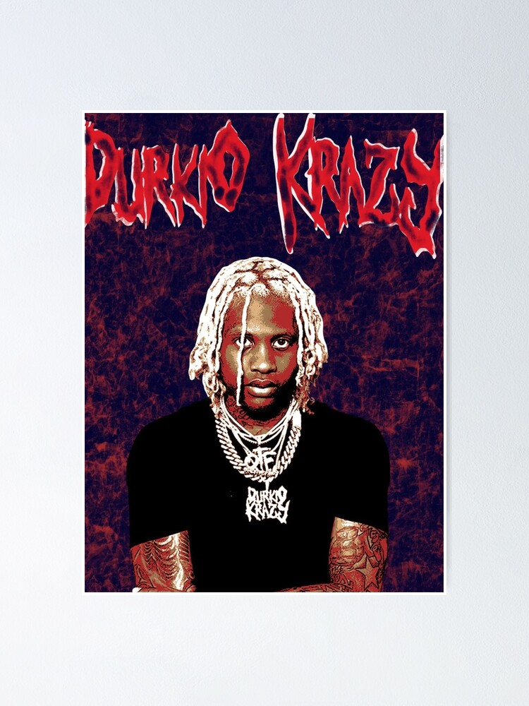 "DURKO KRAZY" Poster for Sale by patrickdunn | Redbubble