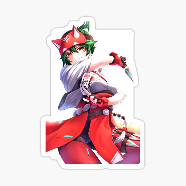 "Kiriko Video Game Tshirt" Sticker for Sale by sonroses | Redbubble