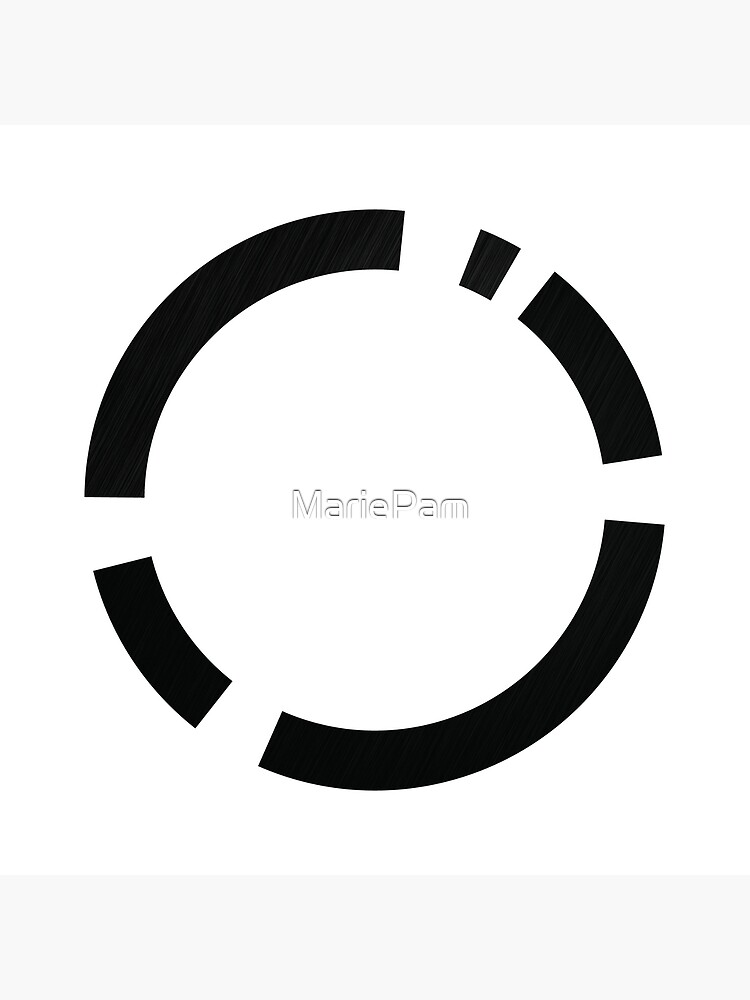 "Geometric Broken Circle" Art Print for Sale by MariePam | Redbubble