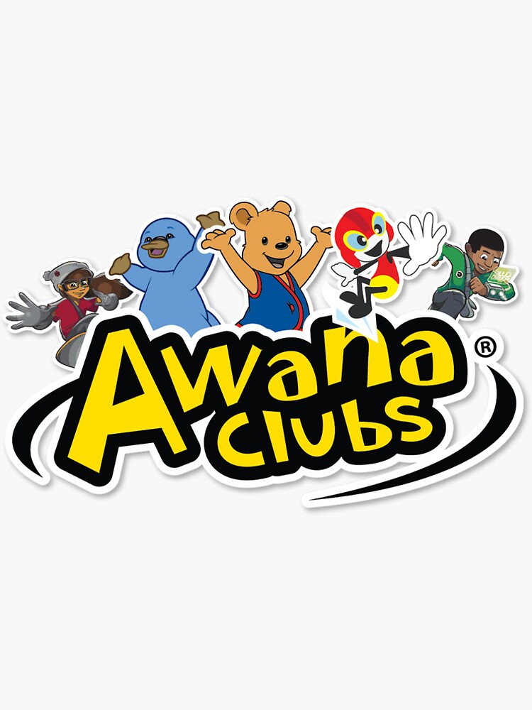 "Team Awana Clubs" Sticker for Sale by daissypuntang | Redbubble