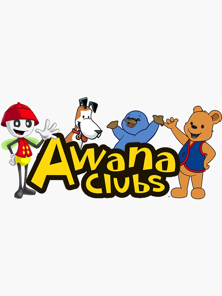 "Awana Clubs Team" Sticker for Sale by daissypuntang | Redbubble