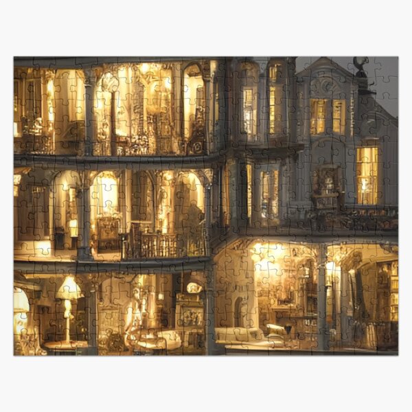"A dream Doll House" Jigsaw Puzzle for Sale by Parody-is-King | Redbubble