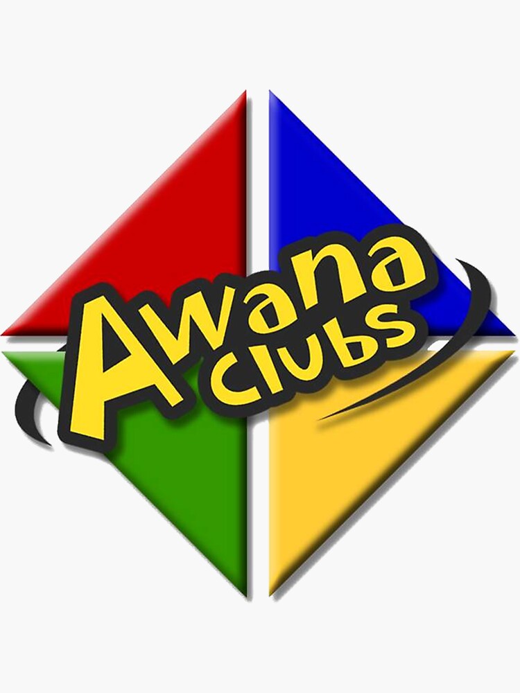 "Vintage Awana Clubs Logo" Sticker for Sale by daissypuntang | Redbubble