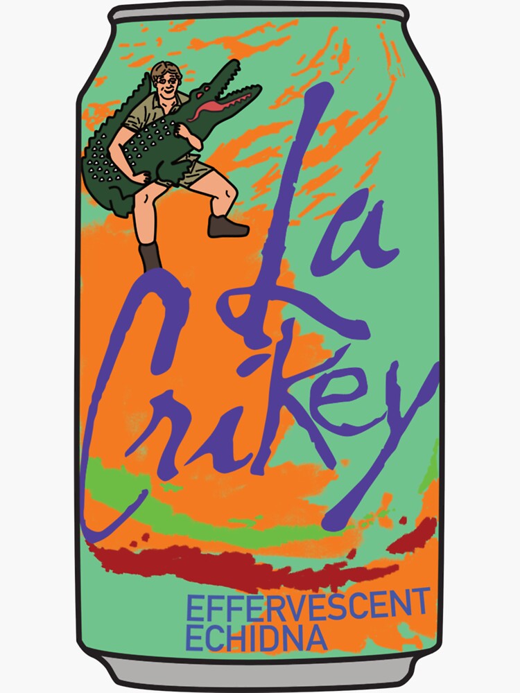 "La Crikey Effervescent Echidna166" Sticker for Sale by Taytayskir ...