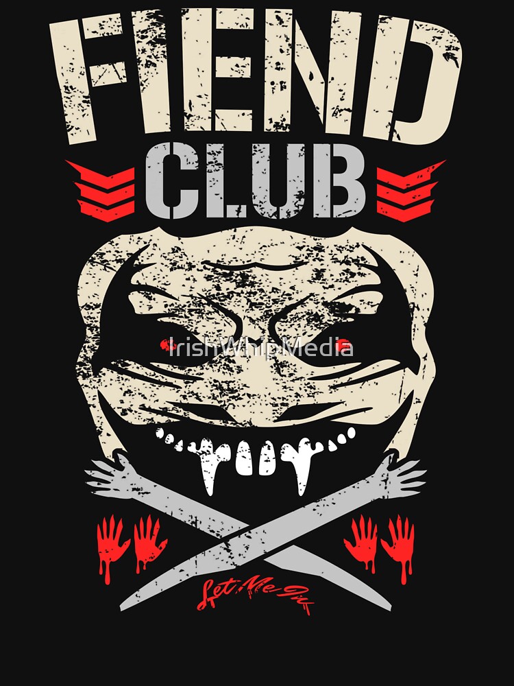 "Fiend Club - Bullet Club style" T-shirt for Sale by IrishWhipMedia ...