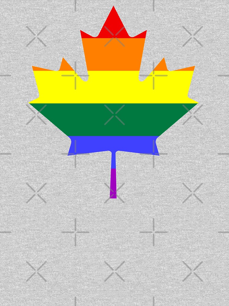 "Canada x Pride" T-shirt for Sale by fandemonium | Redbubble | canada t ...