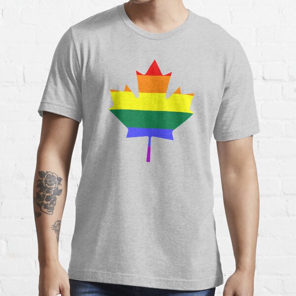 "Canada x Pride" T-shirt for Sale by fandemonium | Redbubble | canada t ...
