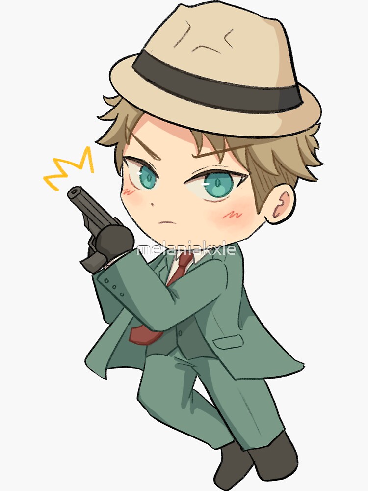 "SPY X FAMILY - loid" Sticker for Sale by melaniakxle | Redbubble