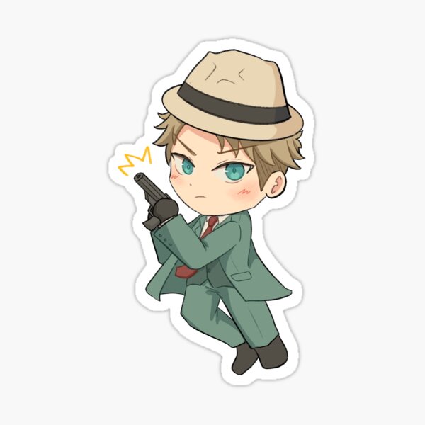 "SPY X FAMILY - loid" Sticker for Sale by melaniakxle | Redbubble