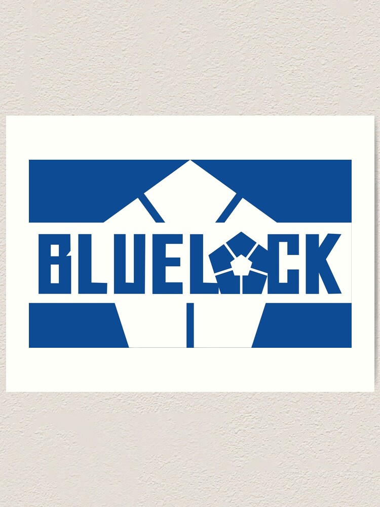 "BLUE LOCK - Bluelock logo White Classic" Art Print for Sale by ...