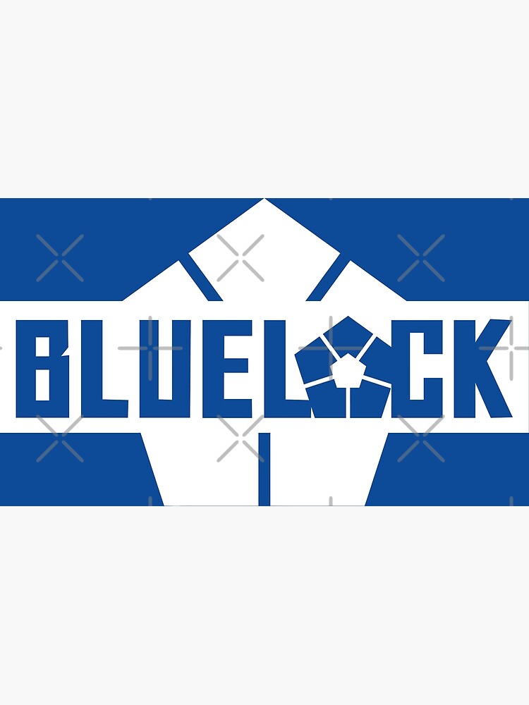 "BLUE LOCK - Bluelock logo White Classic" Art Print for Sale by ...