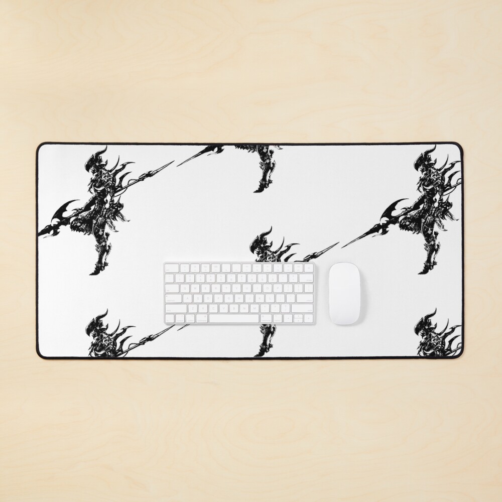 "Final Fantasy Main Logo - Dragoon/ Lancer Silhouette" Sticker for Sale ...