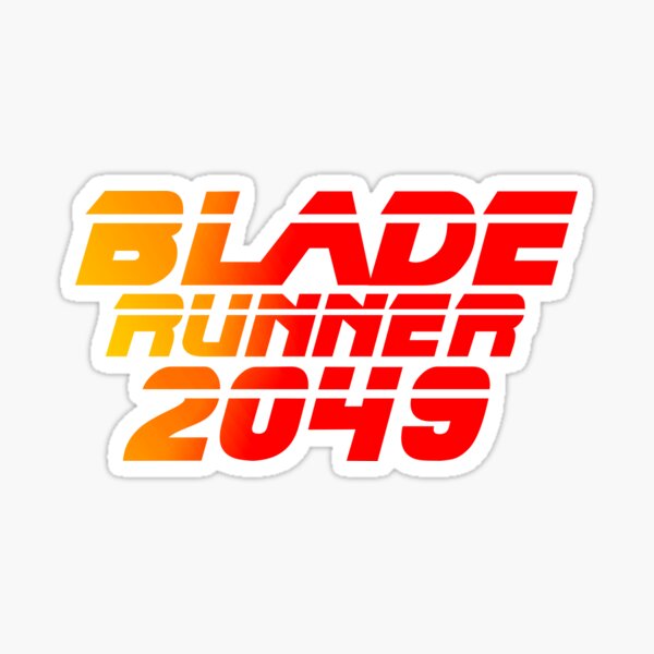 "Blade Runner 2049" Sticker by Fyloh | Redbubble
