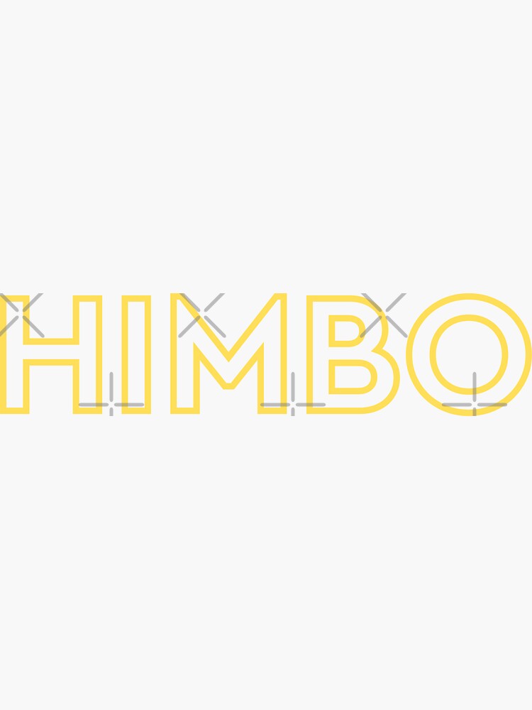 "Himbo " Sticker for Sale by CraftwithNadia | Redbubble