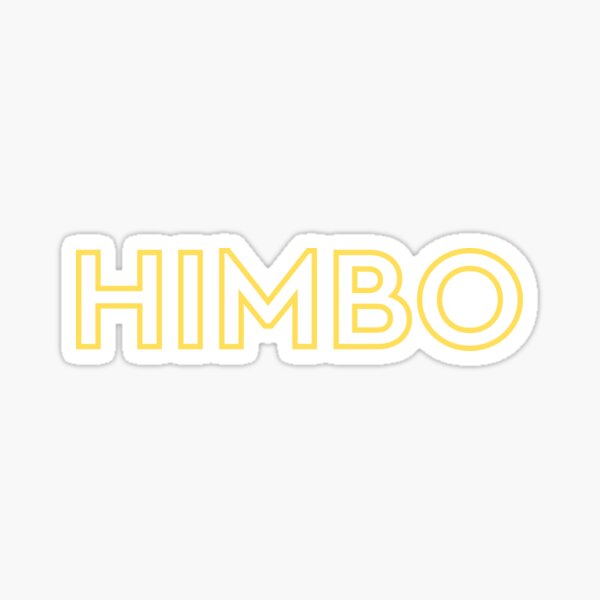 "Himbo " Sticker for Sale by CraftwithNadia | Redbubble
