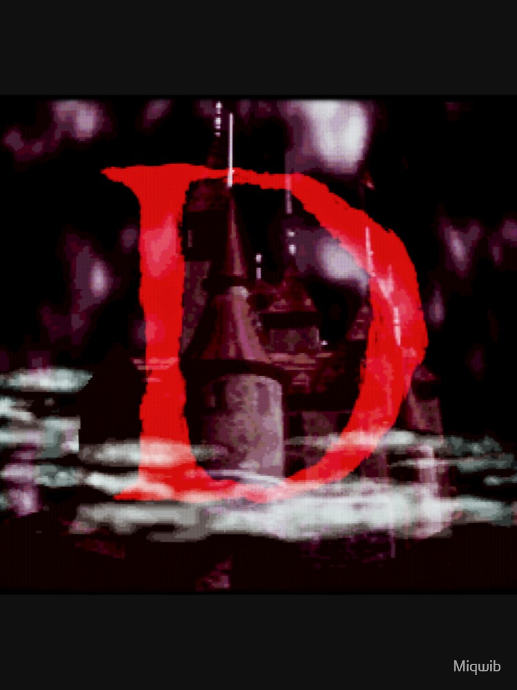 "D (3DO)" T-shirt by Miqwib | Redbubble