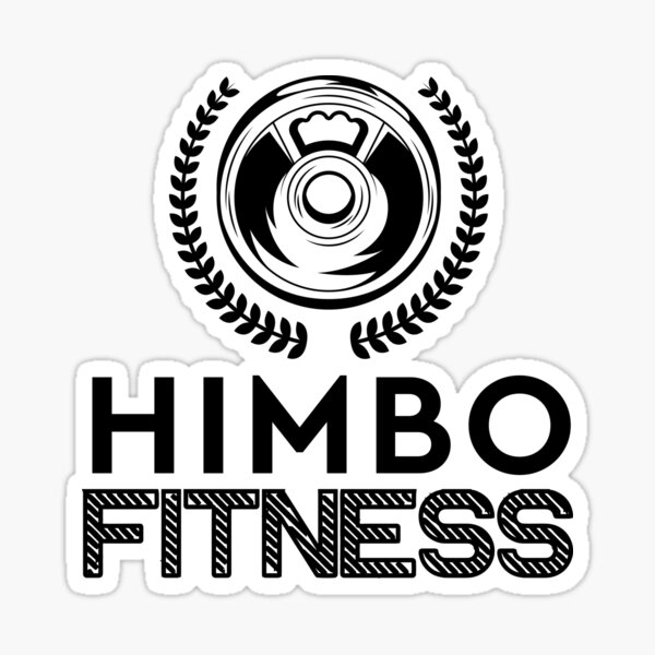 "Himbo Fitness" Sticker for Sale by CraftwithNadia | Redbubble