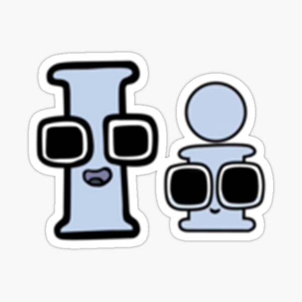 "Alphabet Lore letter I" Sticker for Sale by U-name | Redbubble