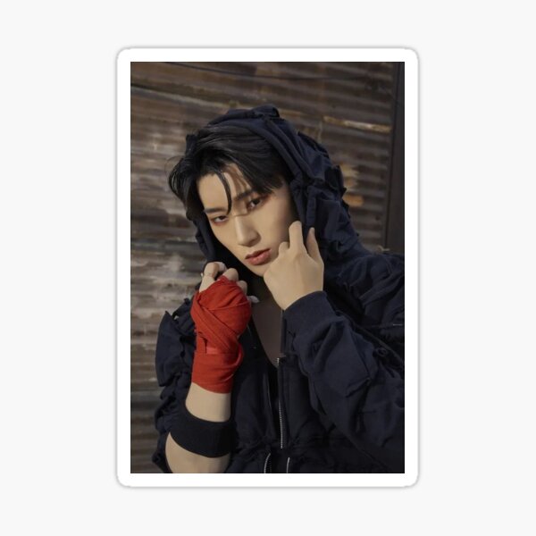 "ATEEZ SAN" Sticker for Sale by VictoriaKorean | Redbubble