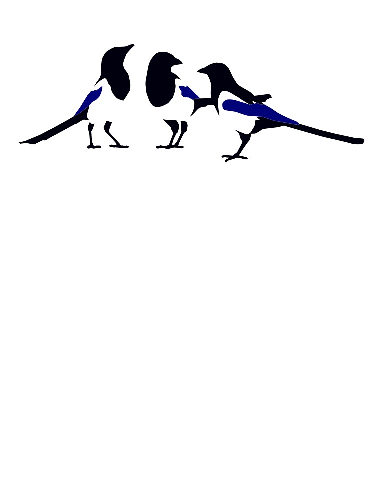 "Three for a Girl Magpie Print" Baby One-Piece for Sale by iandrew ...