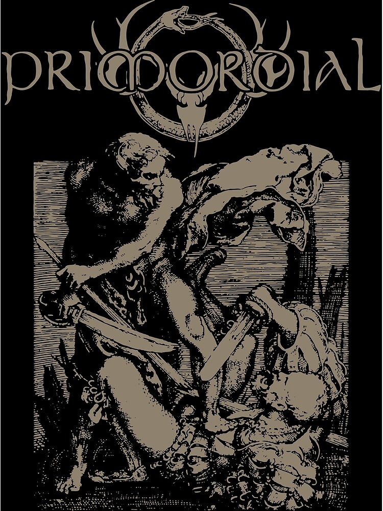 "PRIMORDIAL BAND" Poster for Sale by KaileeCummer | Redbubble