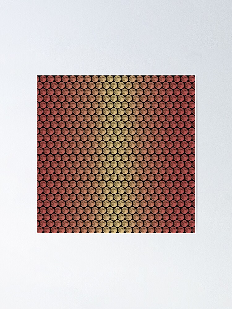 "Mini Moons" Poster by strayfoto | Redbubble