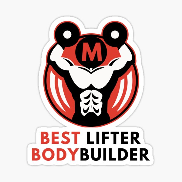 "Best Lifter Bodybuilder " Sticker for Sale by MokonoKokoro | Redbubble