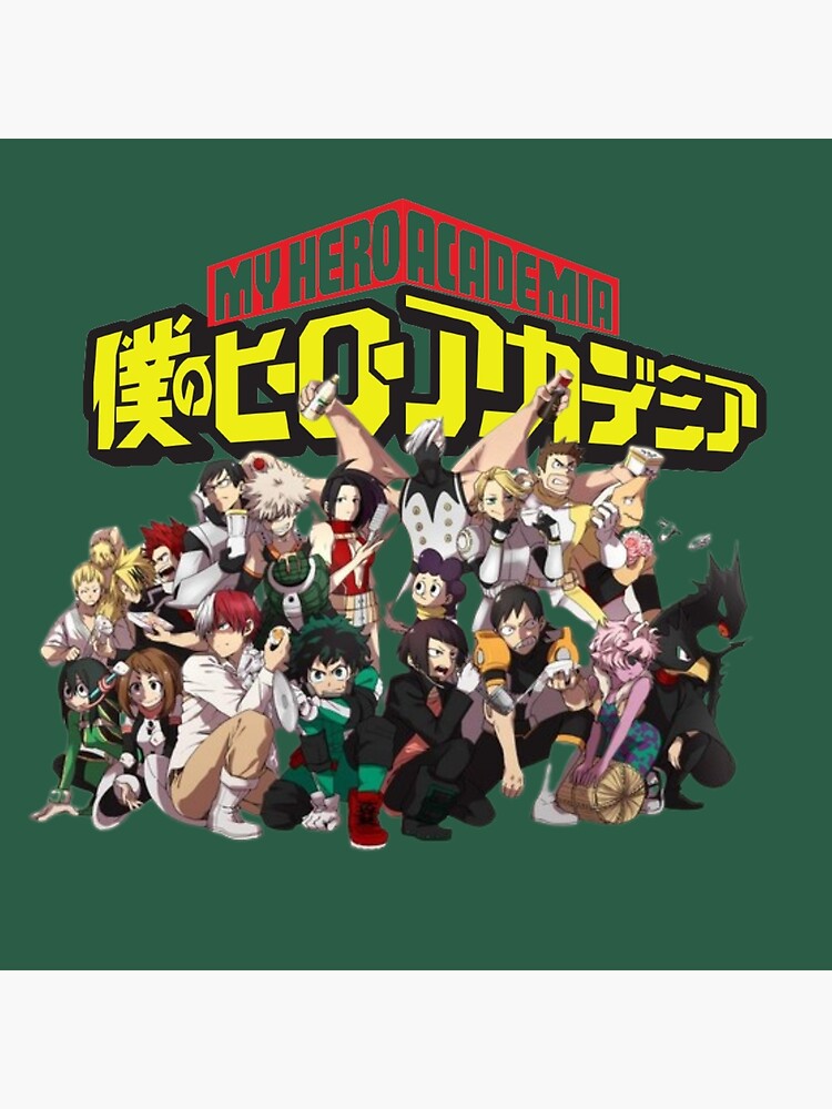 My Hero Academia Manga Poster For Sale By Bluessky Redbubble