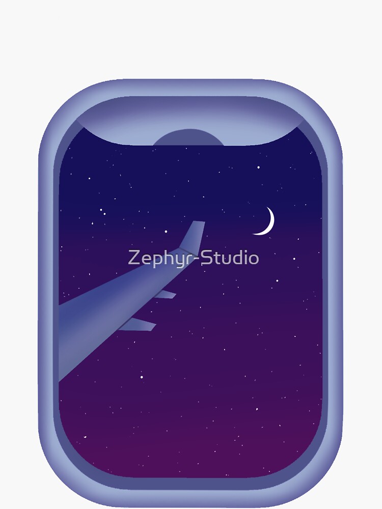 "Midnight" Sticker for Sale by Zephyr-Studio | Redbubble