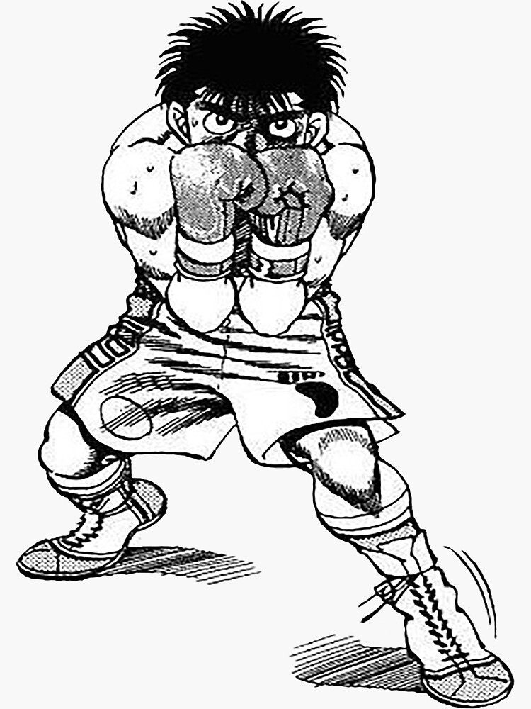 "Ippo - hajime no ippo (manga)" Sticker for Sale by jack1301z | Redbubble