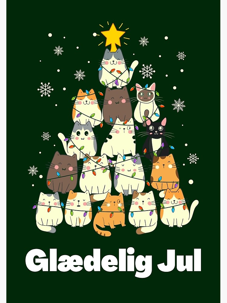 Merry christmas in danish store