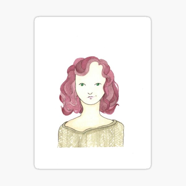 "Croctober 24 - Self Portrait" Sticker for Sale by TessVividPrint ...