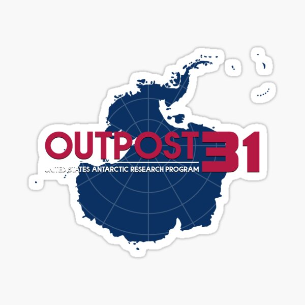 "The Thing - Outpost 31 badge" Sticker for Sale by PCB1981 | Redbubble