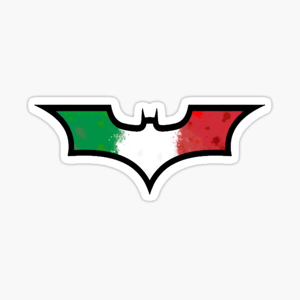 "Italian Bat" Sticker by BrutalHatter | Redbubble