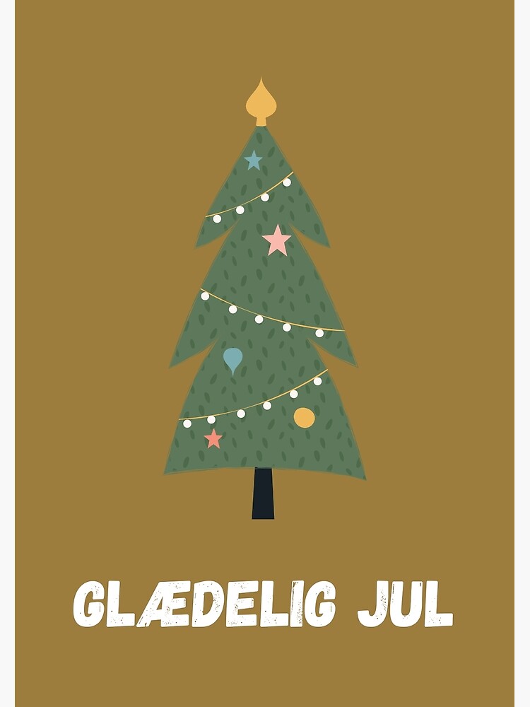 "Glædelig jul, julekort, happy Christmas in Danish, merry Christmas in ...