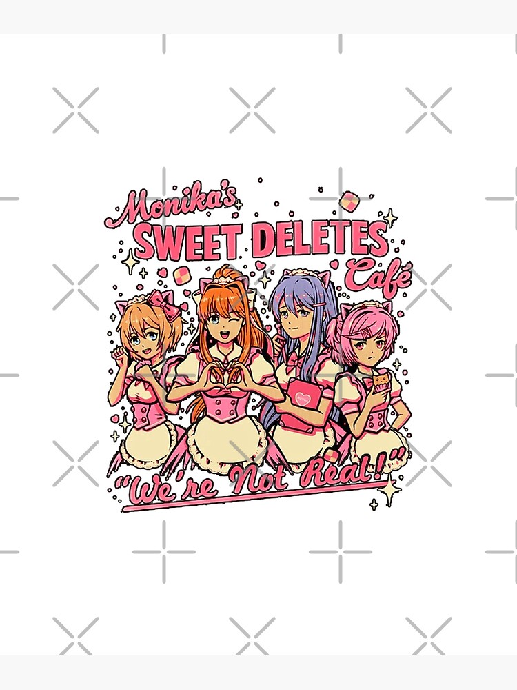 "Ddlc Ddlc Backpack" Poster for Sale by luxbees | Redbubble