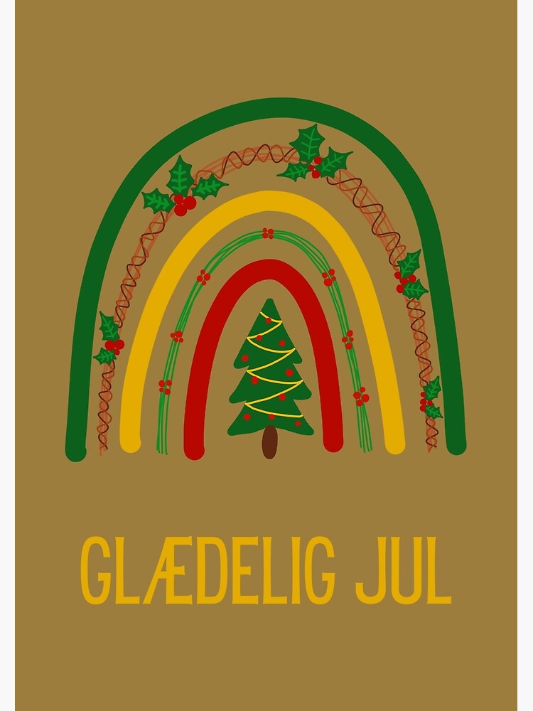 "Glædelig jul, julekort, happy Christmas in Danish, merry Christmas in ...