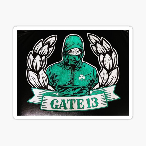 "Panathinaikos Gate 13" Sticker for Sale by PPGoods | Redbubble