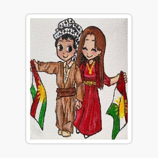 "kurdish dance" Sticker for Sale by KurdishShops | Redbubble