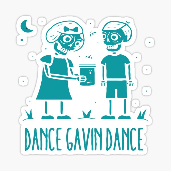 "Dance Gavin Dance Classic" Sticker for Sale by Zeemaliks | Redbubble