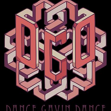 "Dance Gavin Dance Essential" Sticker for Sale by Zeemaliks | Redbubble