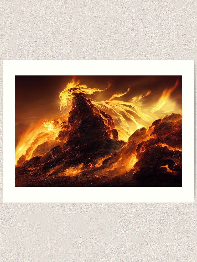 "Fire Beast - Genshin Impact Element Fire Pyro Natlan - 4K Wallapaer ...