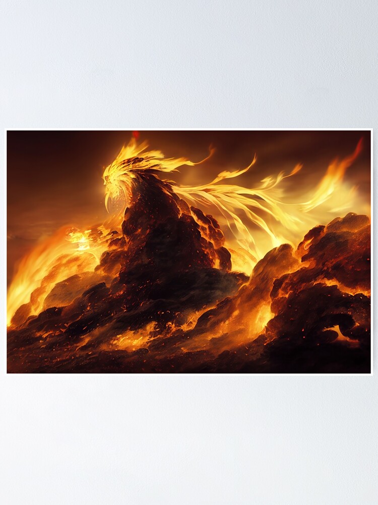 "Fire Beast - Genshin Impact Element Fire Pyro Natlan - 4K Wallapaer ...