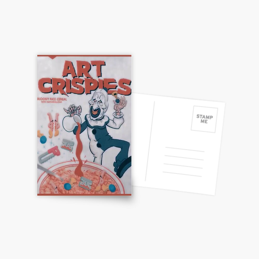 "Art Crispies Terrifier 2" Art Board Print for Sale by eliohaberman ...