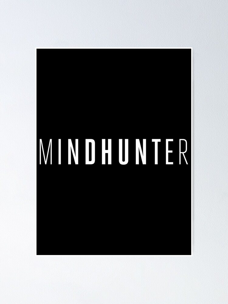 "Mindhunter® - Logo" Poster for Sale by SWISH-Design | Redbubble