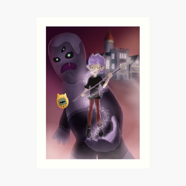 "Amity Abomination Magic The Owl House Poster" Art Print for Sale by ...