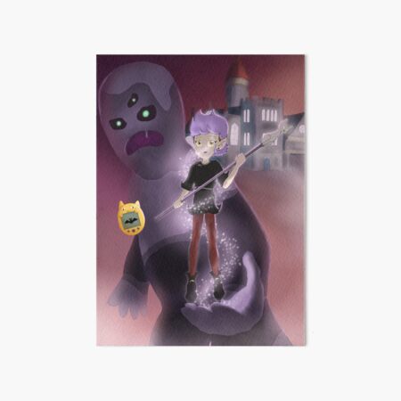 "Amity Abomination Magic The Owl House Poster" Art Board Print for Sale ...